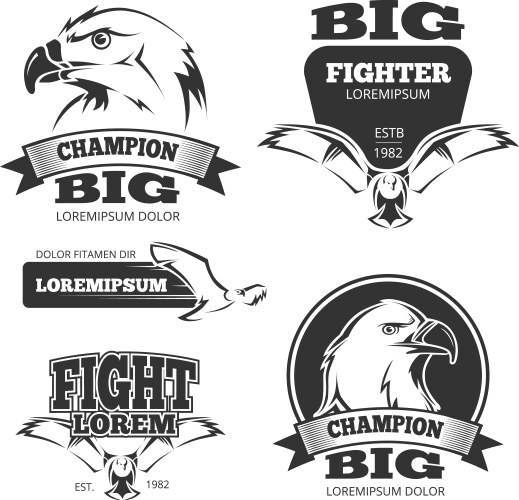 Soldier swat policeman rifle eagle shield Vector Image