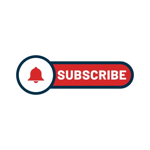 Hand grab subscribe button icon for online video s