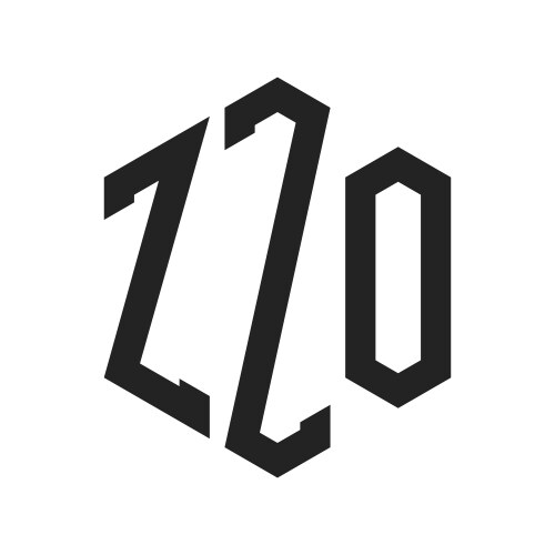 Edq logo design initial letter monogram Royalty Free Vector