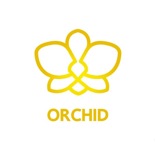 Orchid design Royalty Free Vector Image - VectorStock