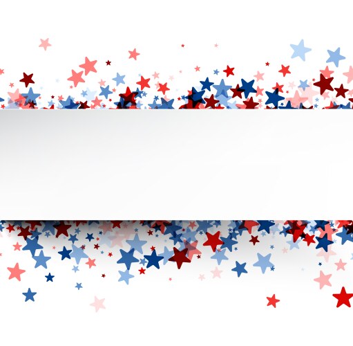 Red White And Blue Page Border