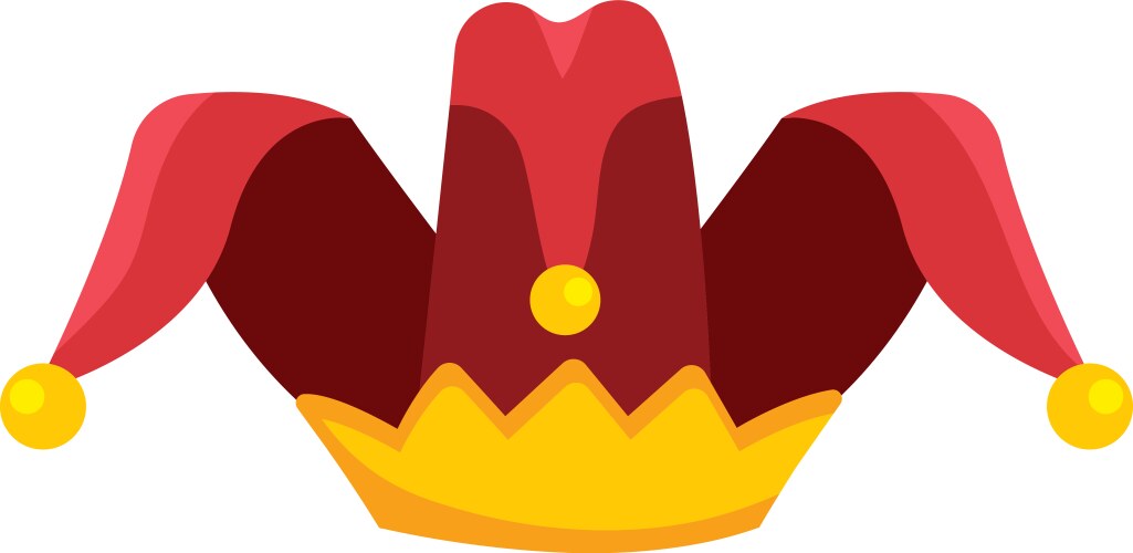 Fools day clown Royalty Free Vector Image - VectorStock