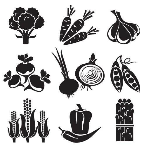 Vegetables Royalty Free Vector Image - VectorStock