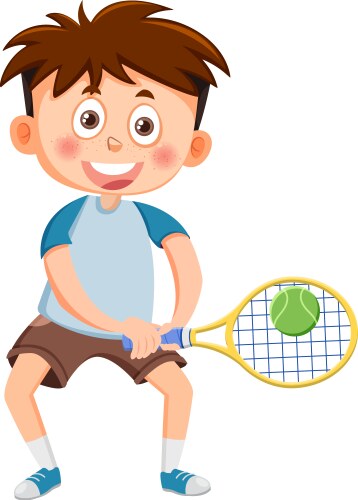 Kids playing sport clipart Vector Images & Graphics for Commercial Use ...