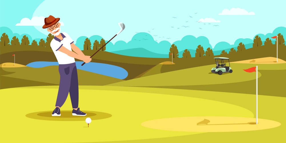 Cartoon Golfer Vector Images (over 3,300)