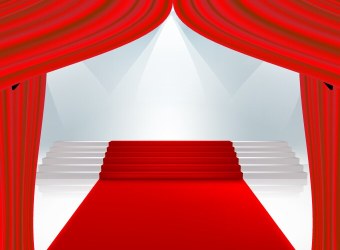 Theater stage Royalty Free Vector Image - VectorStock