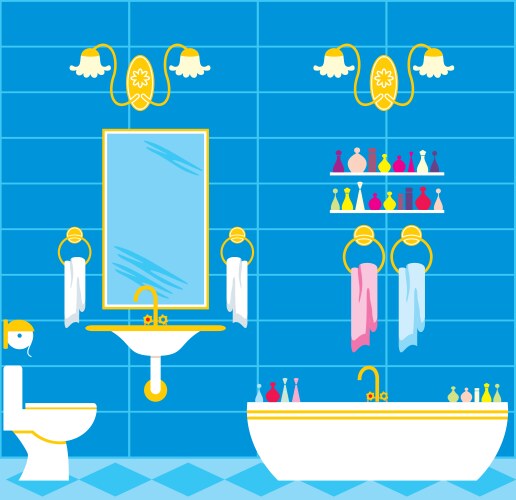 Bathroom Elements Vector Images (over 40,000)