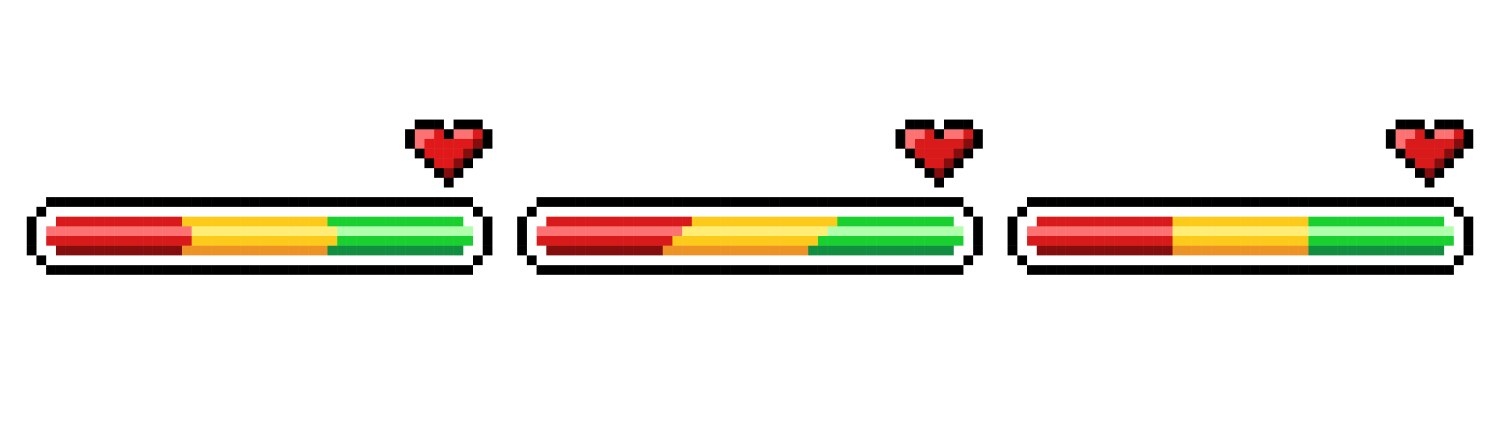 Pixel art 8-bit loading bar concept Royalty Free Vector