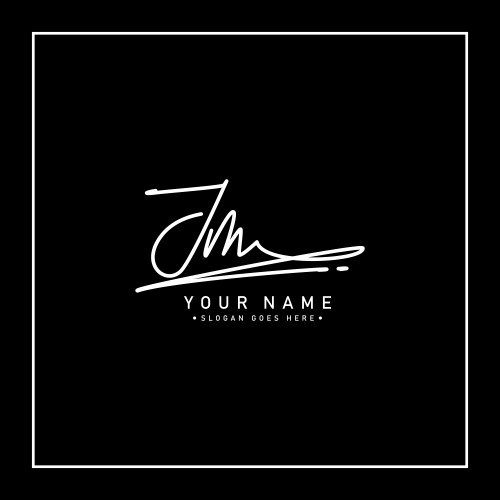 Jm Signature Vector Images (over 350)