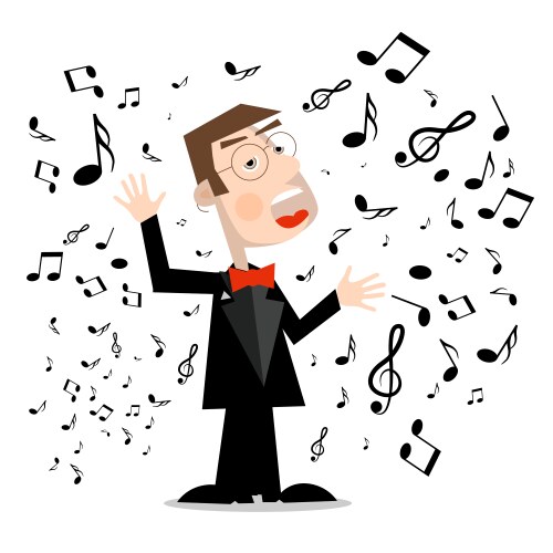 Cartoon Opera Singer Vector Images (over 380)