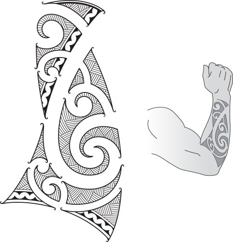 Forearm Polynesian Maori Vector Images (over 860)