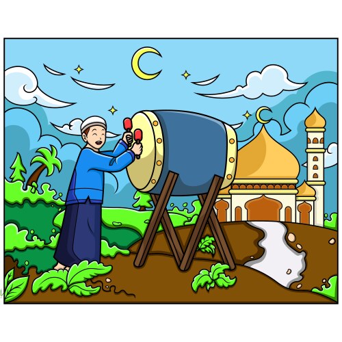 Bedug Ramadhan Vector Images (over 360)