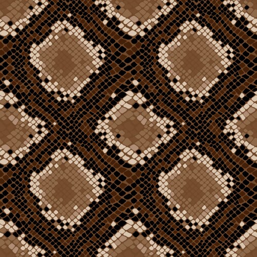 Snake skin seamless pattern texture background Vector Image