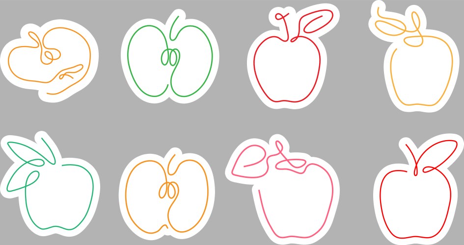White labels for spices food stickers marking Vector Image
