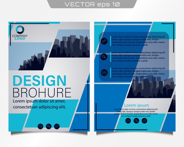 Poster flyer pamphlet Royalty Free Vector Image