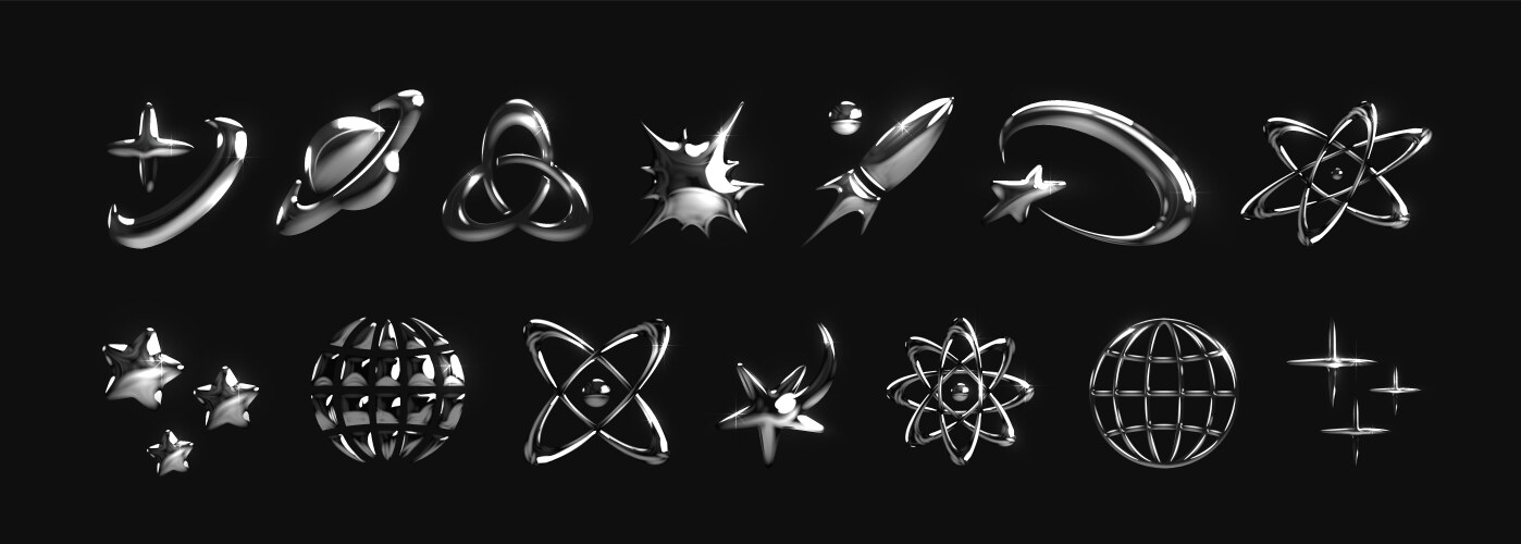Chrome Star Vector Images (over 2,900)