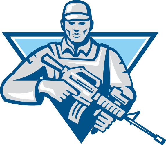 Assault Rifle Vector Images (over 7,000)