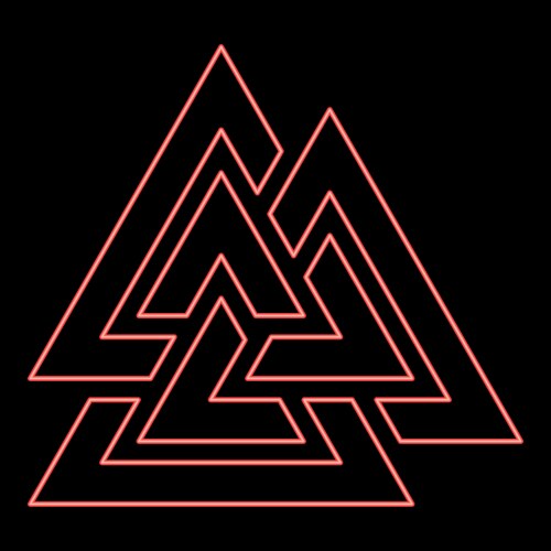 Norse Valknut Triangles Vector Images (over 130)