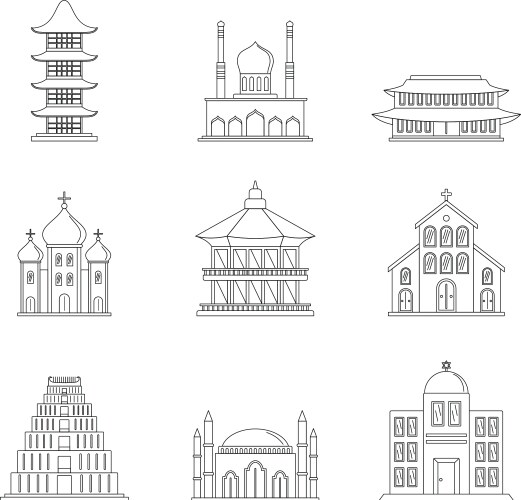Hindu Temple Outline Vector Images (over 590)