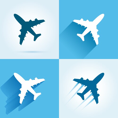 Aircraft repair flowchart Royalty Free Vector Image