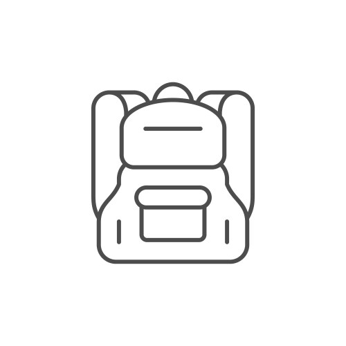Backpack Outline Vector Images (over 16,000)