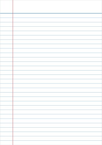 Notebook paper background Royalty Free Vector Image