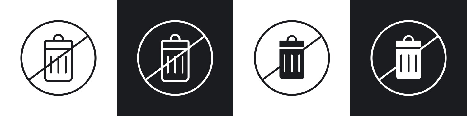 Dont throw rubbish sign Vector Images & Graphics for Commercial Use ...