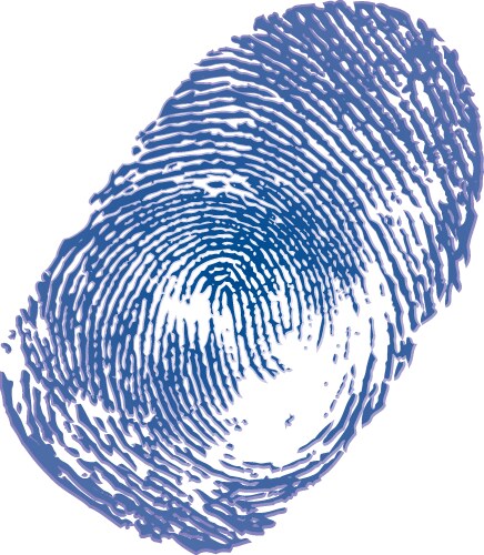 Fingerprint Royalty Free Vector Image - VectorStock