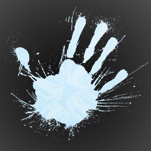 Handprint Vector Images (over 4,100)