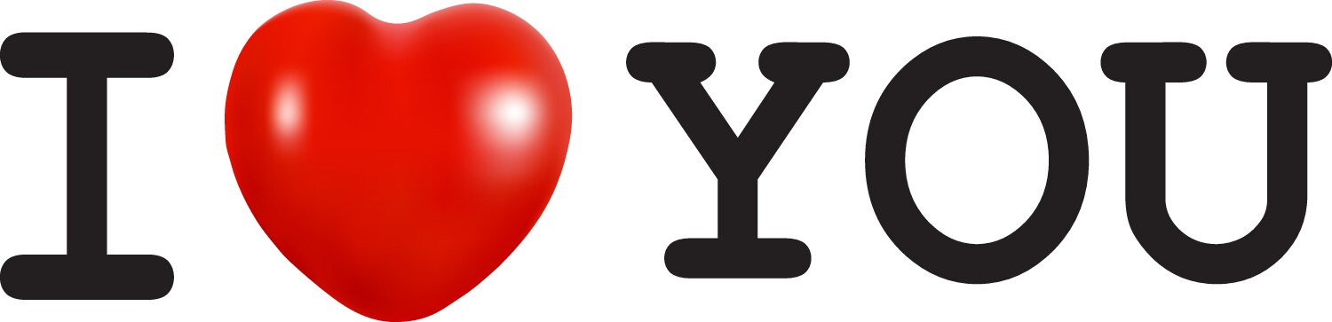 Love You Vector Images (over 54,000)