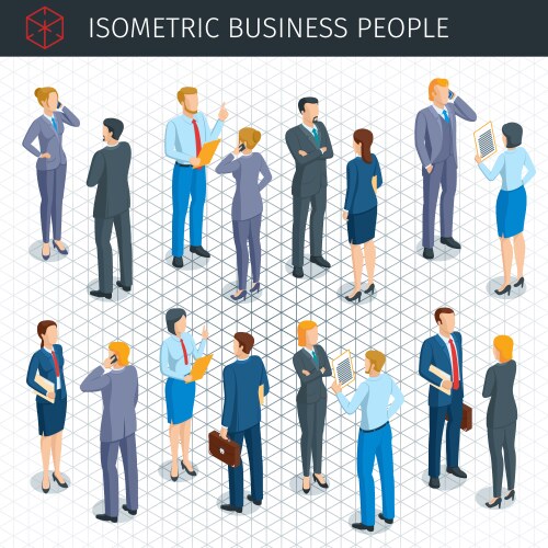 Isometric People Vector Images (over 100,000)