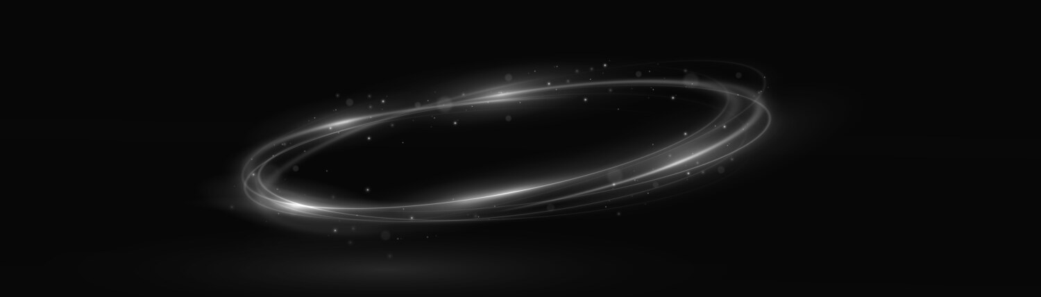 Light trail wave white line speed twirl effect Vector Image