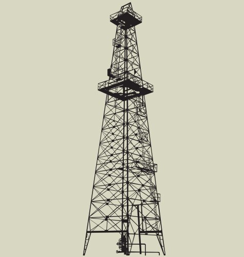 Oil Rig Silhouette Vector Images (over 5,800)