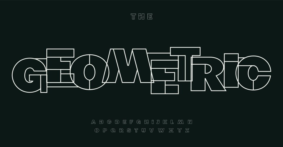 English Alphabet Outline Vector Images (over 6,200)