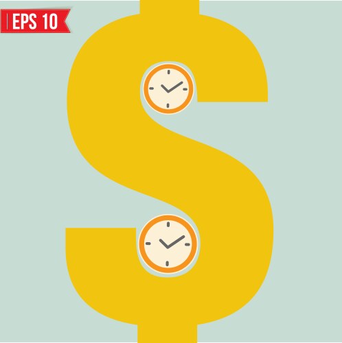 Time concepts Royalty Free Vector Image - VectorStock