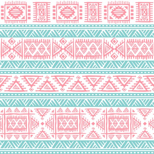 Seamless aztec pattern Royalty Free Vector Image