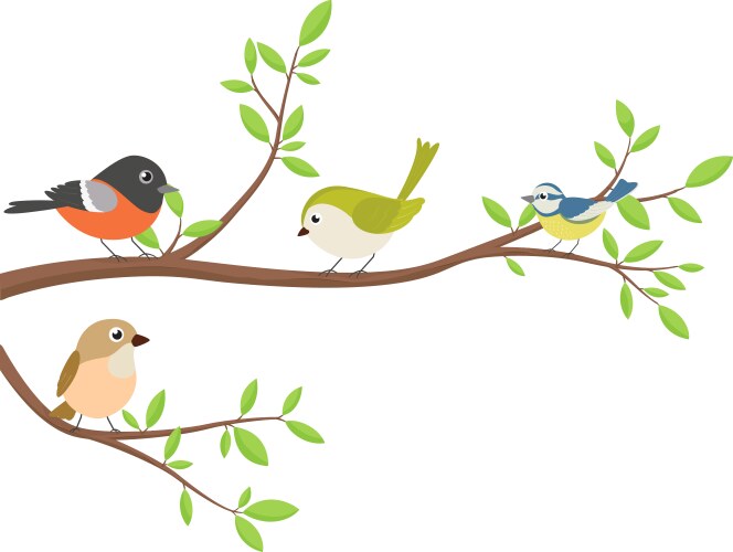 Happy birthday with cute owl Royalty Free Vector Image