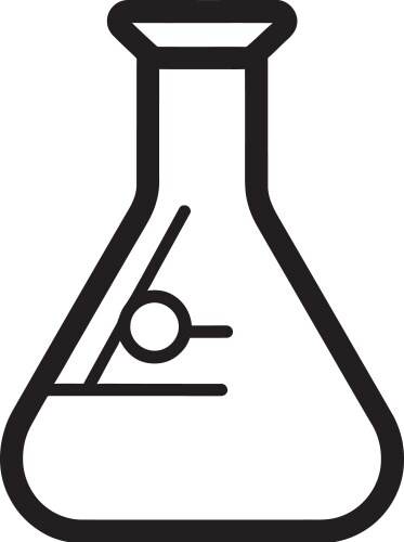 Erlenmeyer essentials logo and design compilation Vector Image