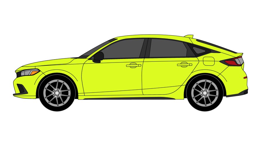 Honda Civic Vector Images (over 110)