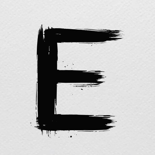 E Calligraphy Font Style Vector Images (over 1,700)