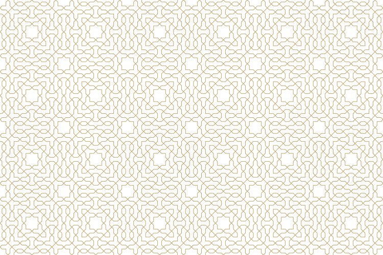 Seamless pattern in authentic arabian style Vector Image