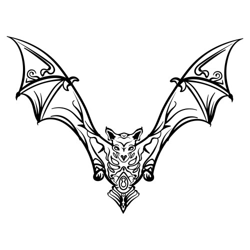 Tribal Bat Vector Images (over 290)