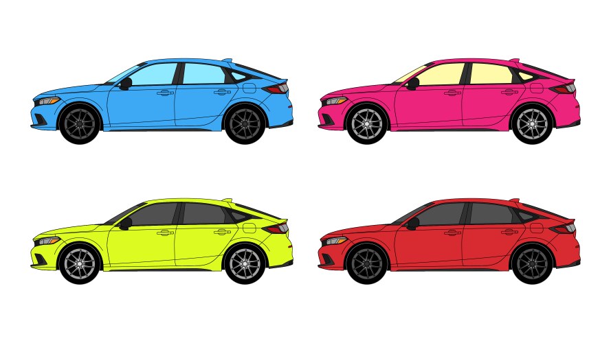Honda Civic Vector Images (over 110)