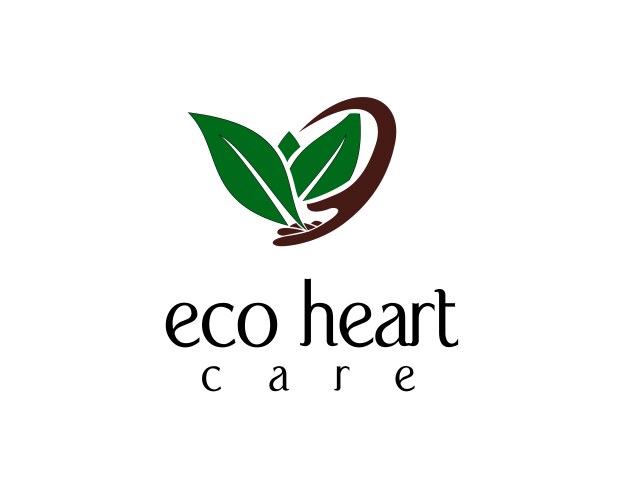 Eco Heart Logo Vector Images (over 5,000)
