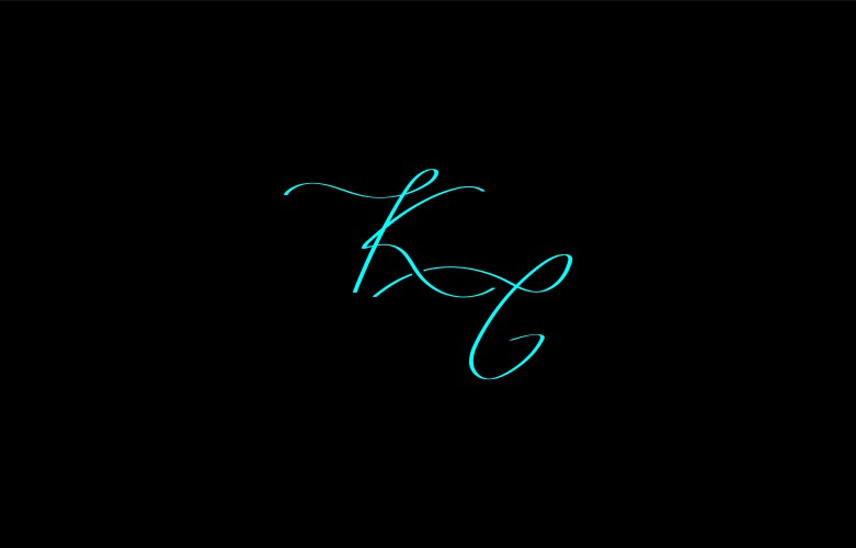 Cursive Calligraphy Vector Images (over 13,000)