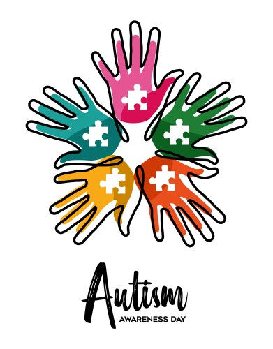 Friendship day card of happy kid friends together Vector Image