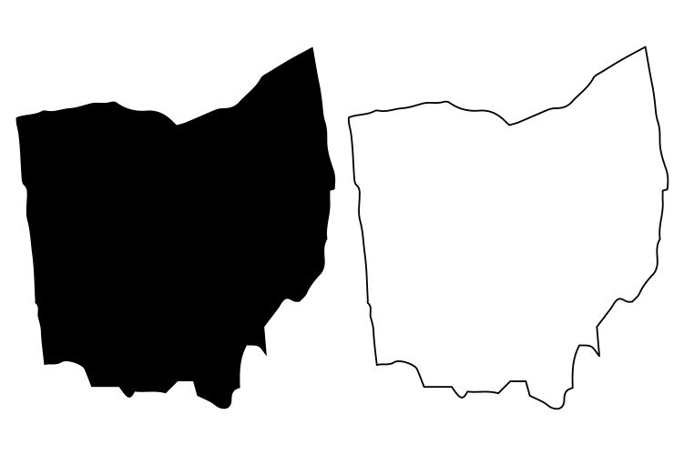 Ohio State Outline Vector Images (over 870)