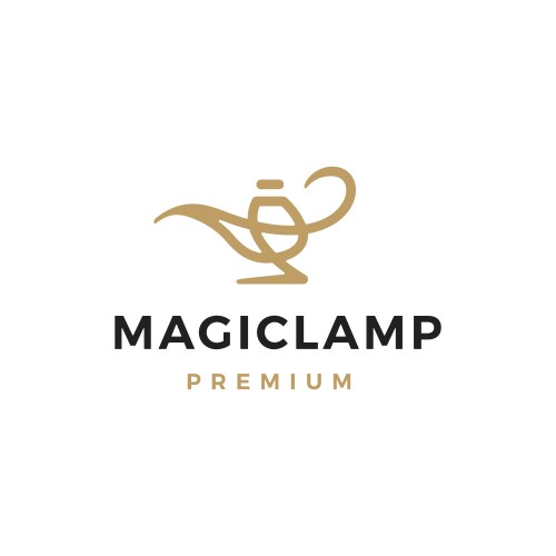 Hand care bulb lamp logo Royalty Free Vector Image