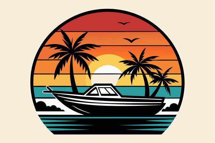 Retro Sunset Vector Images (over 34,000)