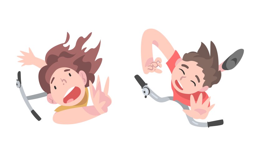 Cartoon Boy Fall Down Vector Images (over 260)